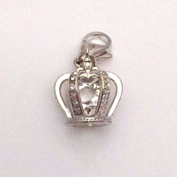 Origami Owl | Jewelry | Silver Pav Crown Dangle Wswarovski Crystals New ...